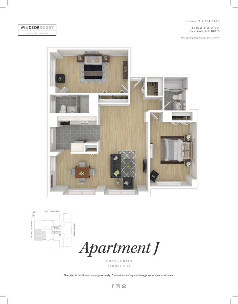 Midtown East Luxury Apartments | Windsor Court | Residents